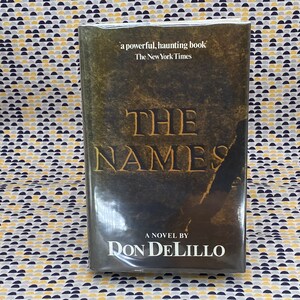 The Names - Don Delillo - Vintage Hardcover Book - Harvester Press - UK ...