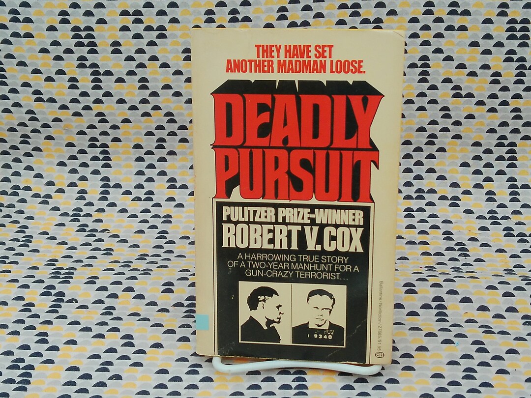 Deadly Pursuit - Robert V. Cox - Vintage Paperback Book - Ballantine Edition - Etsy