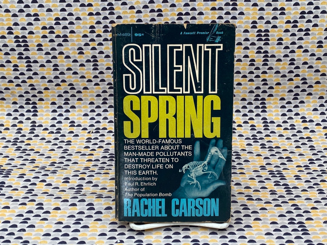 Silent Spring Rachel Carson Vintage Paperback Book Fawcett Crest Books ...