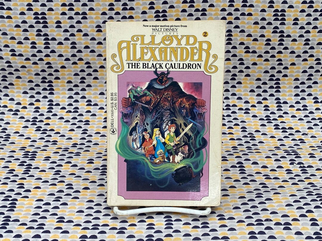 The Black Cauldron Movie Tie in Lloyd Alexander Vintage Paperback Book ...