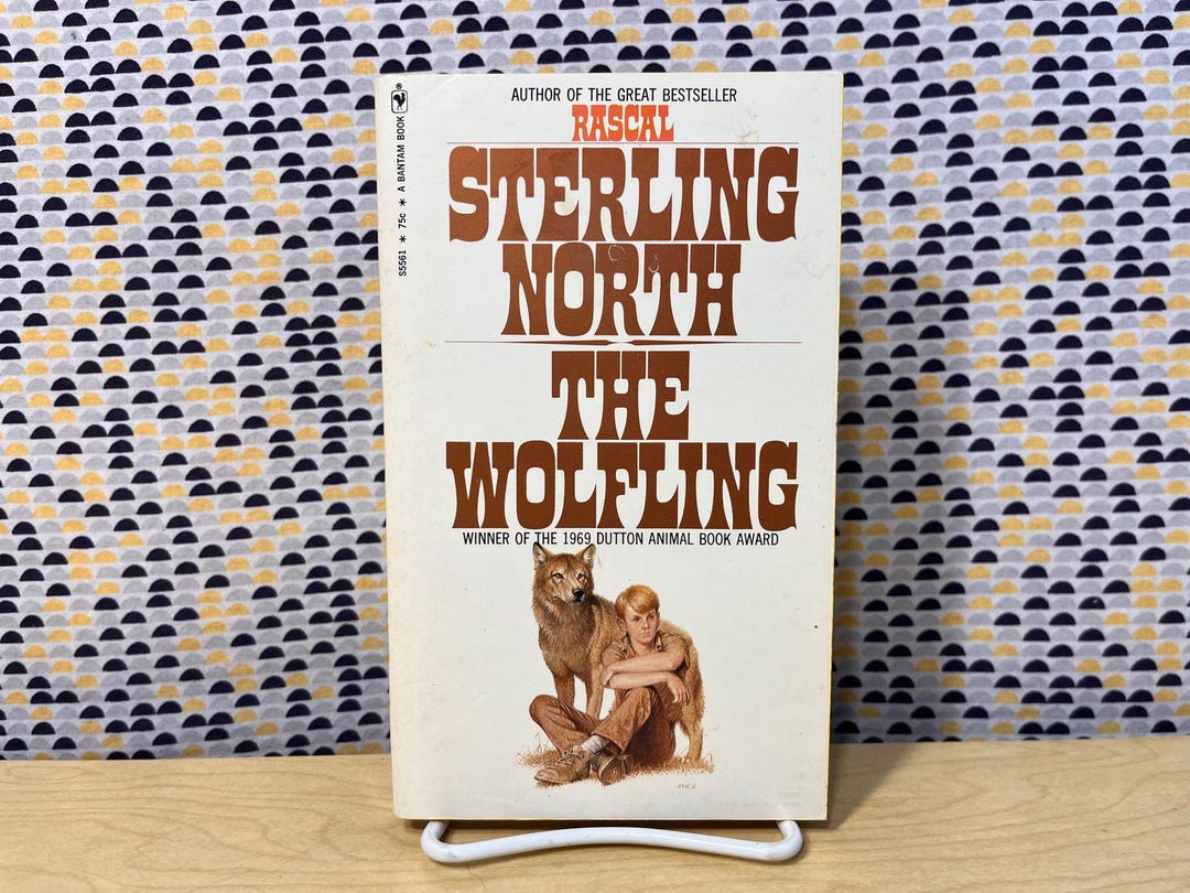 The Wolfling - Sterling North - Bantam Books - Paperback - Etsy