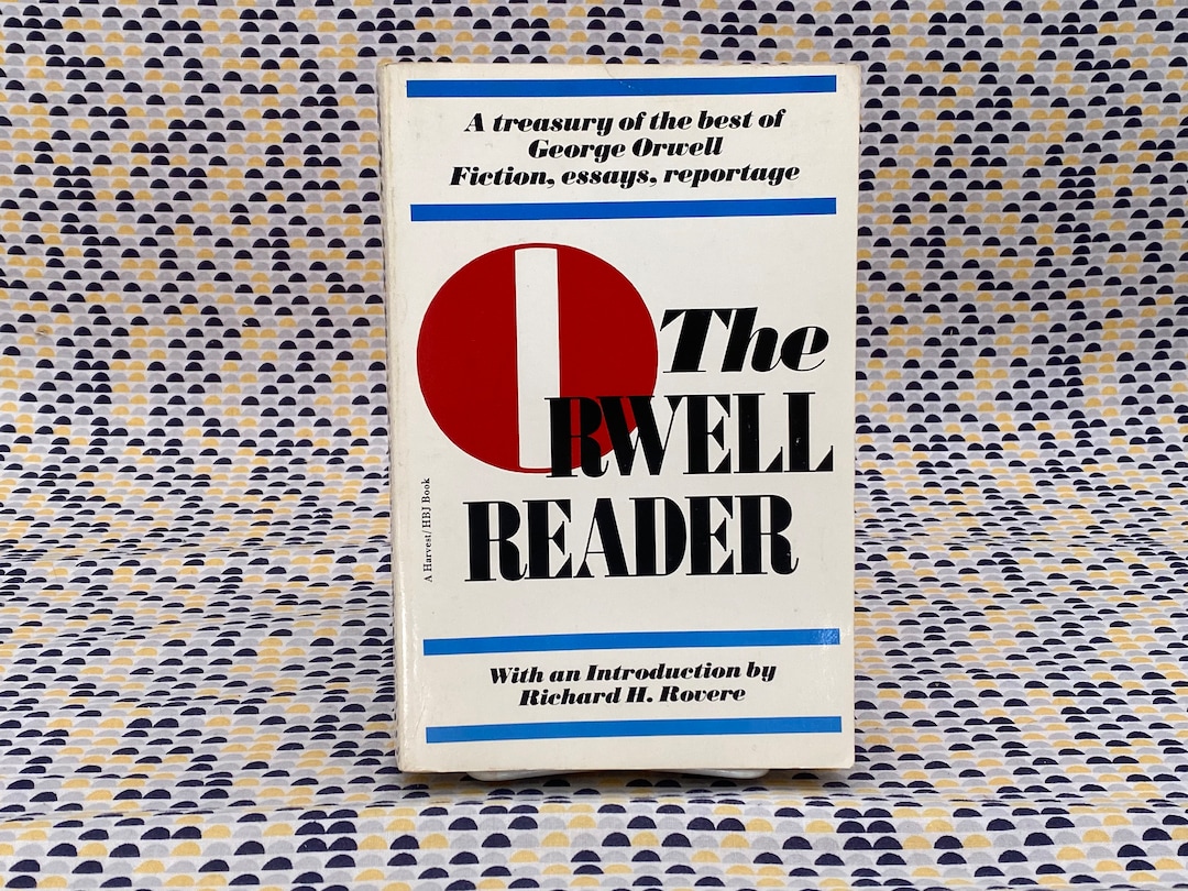 The Orwell Reader - George Orwell - Vintage Paperback - Harvest Books ...