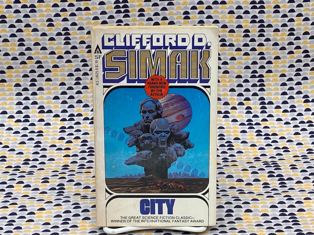 City Clifford D. Simak Vintage Paperback Book Ace - Etsy
