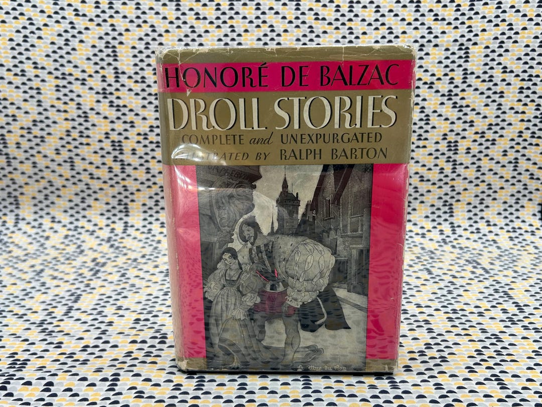 Droll Stories - Honore De Balzac - Vintage Hardcover Book - Garden City ...