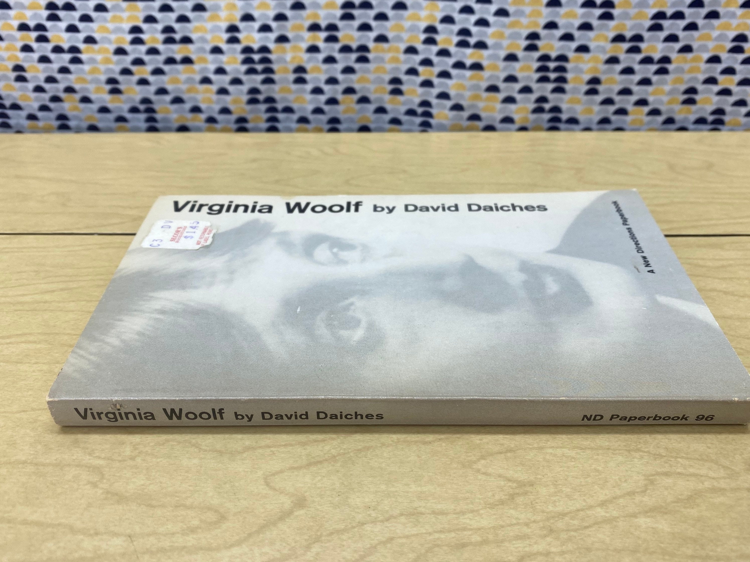 Virginia Woolf by David Daiches Vintage Paperback Book - Etsy