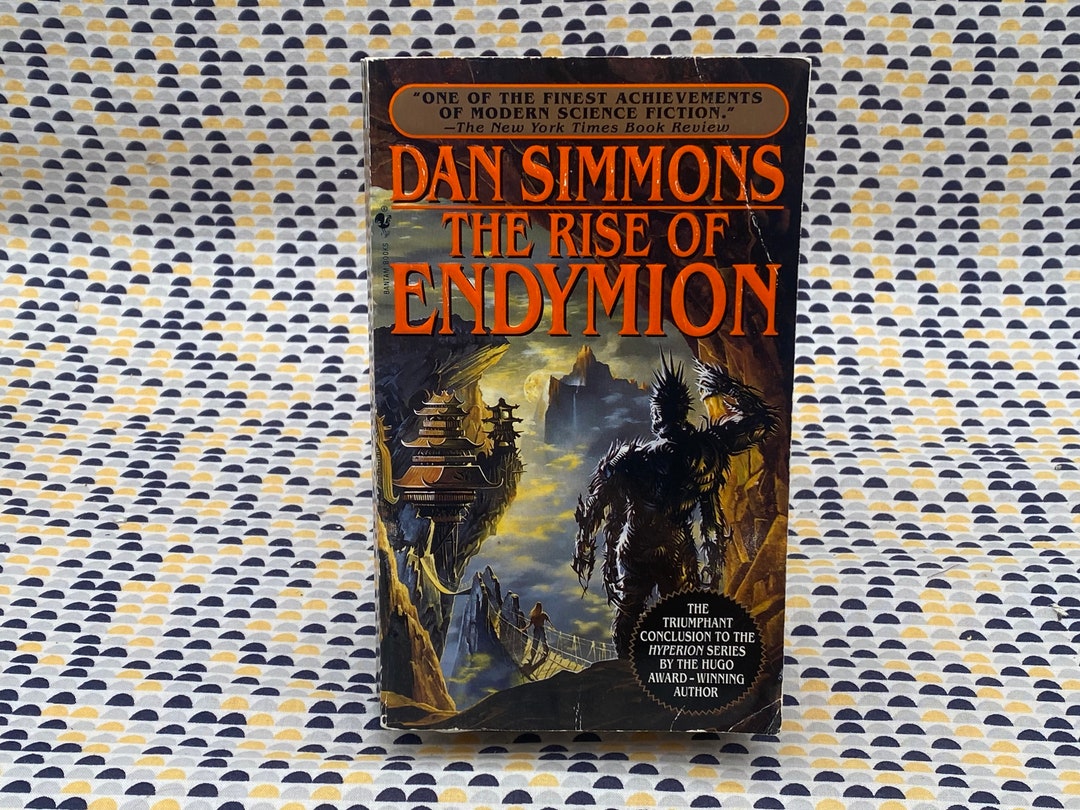 The Rise of Endymion Dan Simmons Vintage Paperback Book Bantam Spectra ...