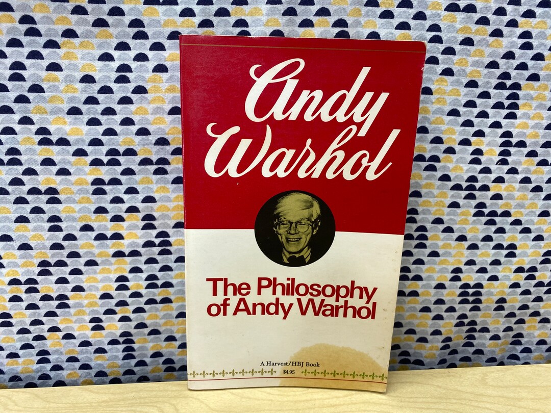 The Philosophy of Andy Warhol Andy Warhol Vintage Paperback Book ...