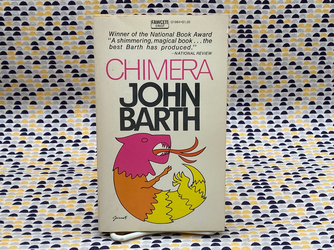 Chimera John Barth Vintage Paperback Book Fawcett Crest Edition - Etsy