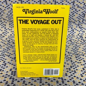 The Voyage Out - Virginia Woolf - Vintage Paperback Book - Harvest ...