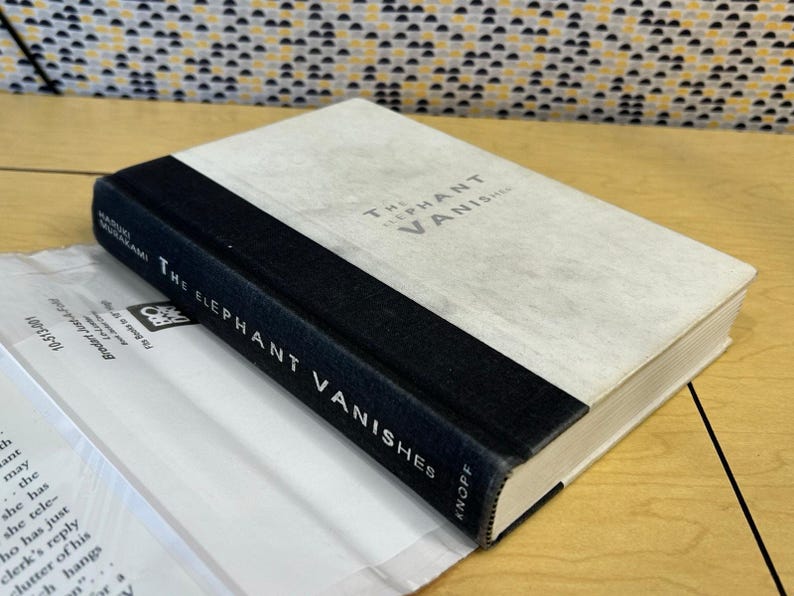 The Elephant Vanishes - Haruki Murakami - Knopf - 1st American Edition ...