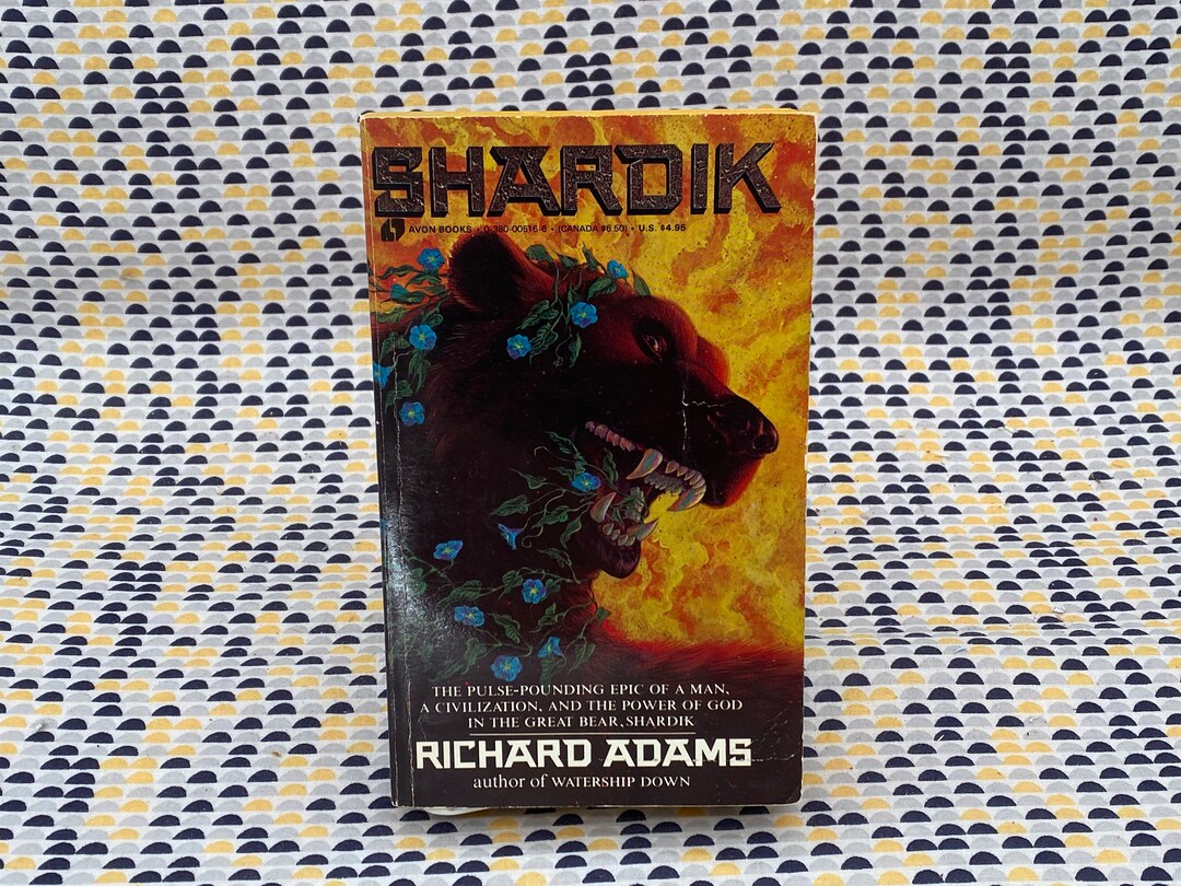 Shardik Richard Adams Vintage Paperback Book Avon Edition - Etsy