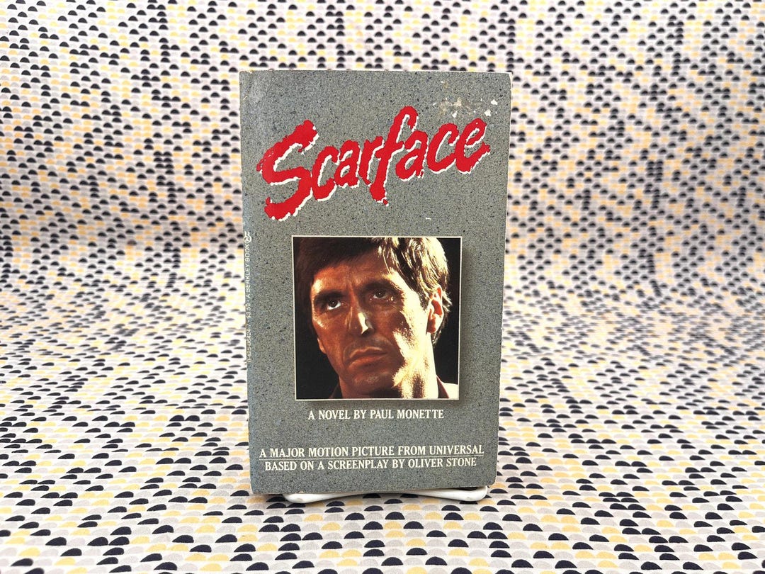 Scarface - Paul Monette - Berkley. Books - Movie Novelization - Etsy