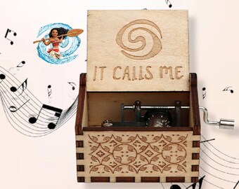 Moana Musical Box - Etsy