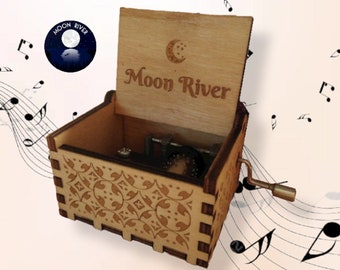 Music Box Moon River - Etsy
