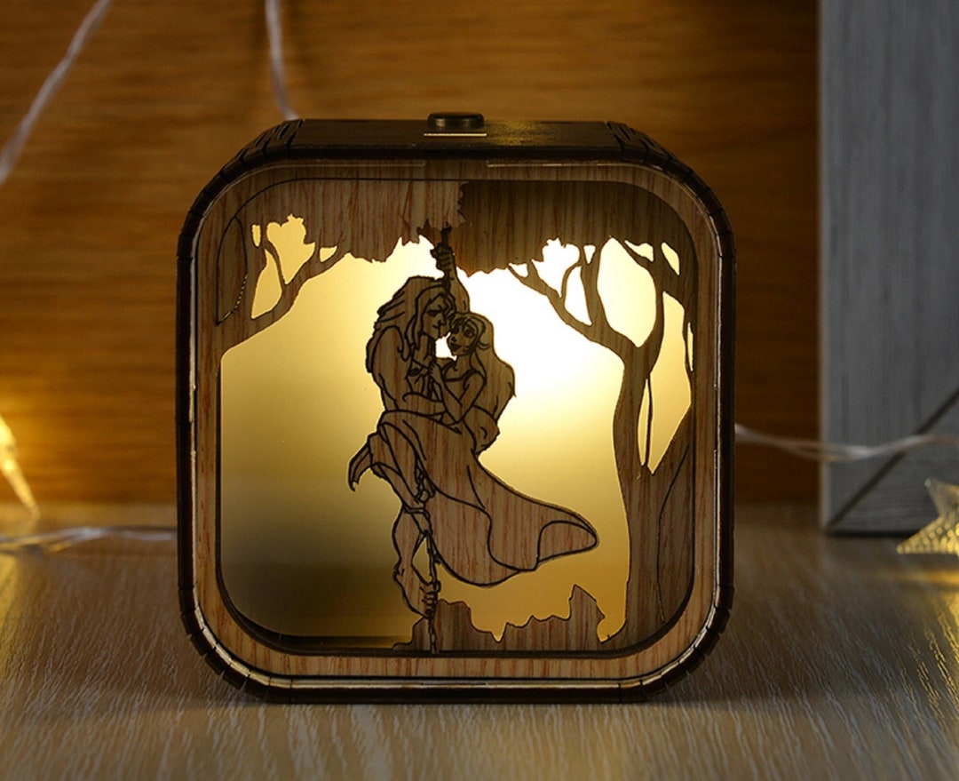 Tarzan Music Box 3D Light LED You'll Be in My Heart Song Theme Music ...