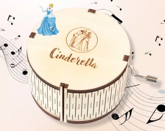 Cinderella Music Box A Dream is a Wish Your Heart Makes Theme - Etsy