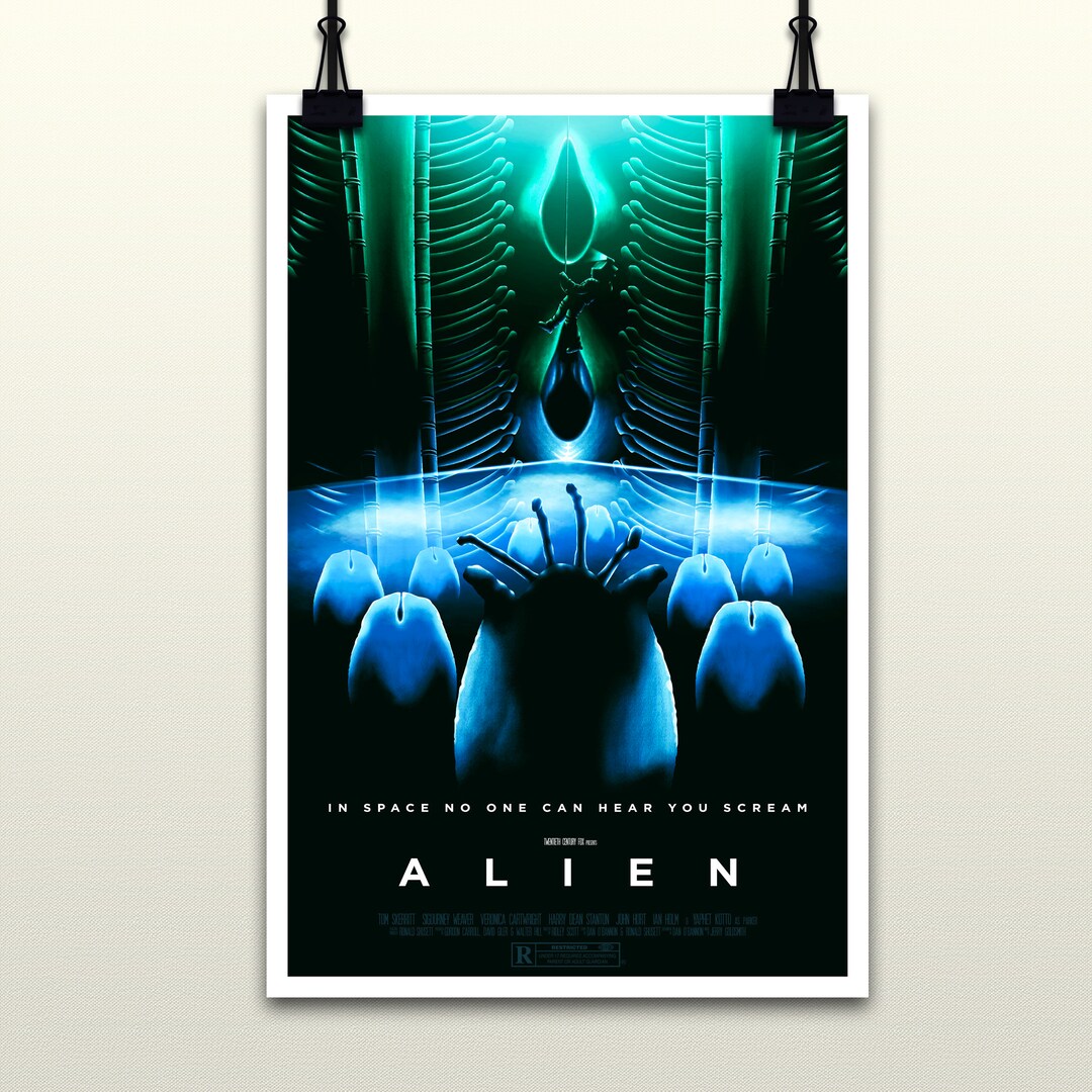 ALIEN - Movie Poster - Etsy