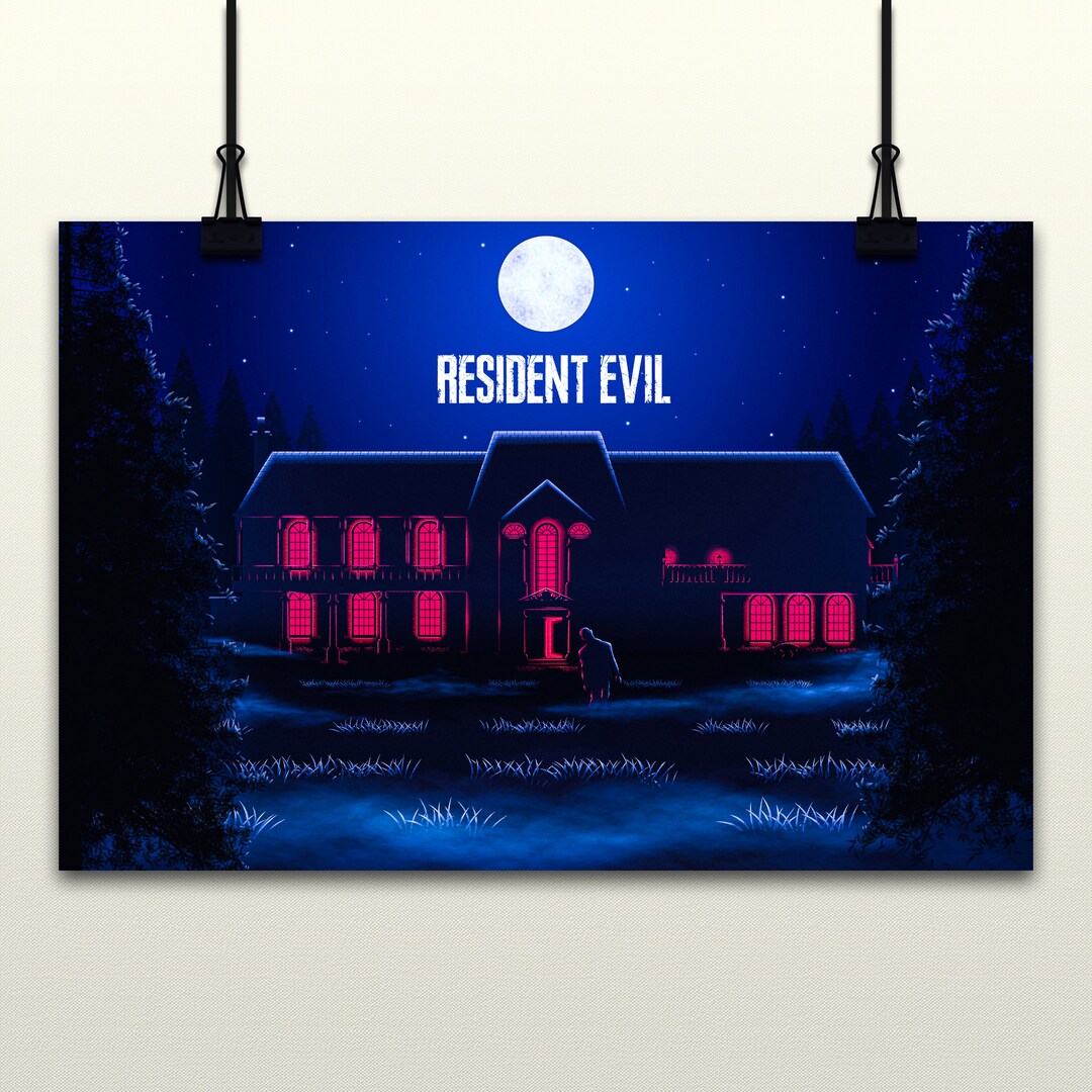 Resident Evil 25th Anniversary Poster - Etsy