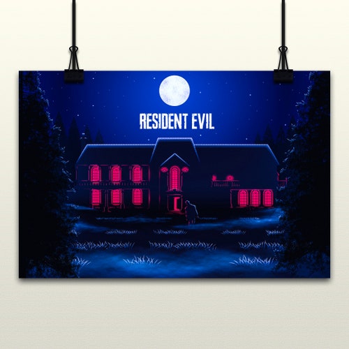 RESIDENT EVIL 2 REMAKE Game Poster Game Art Horror Game - Etsy Australia