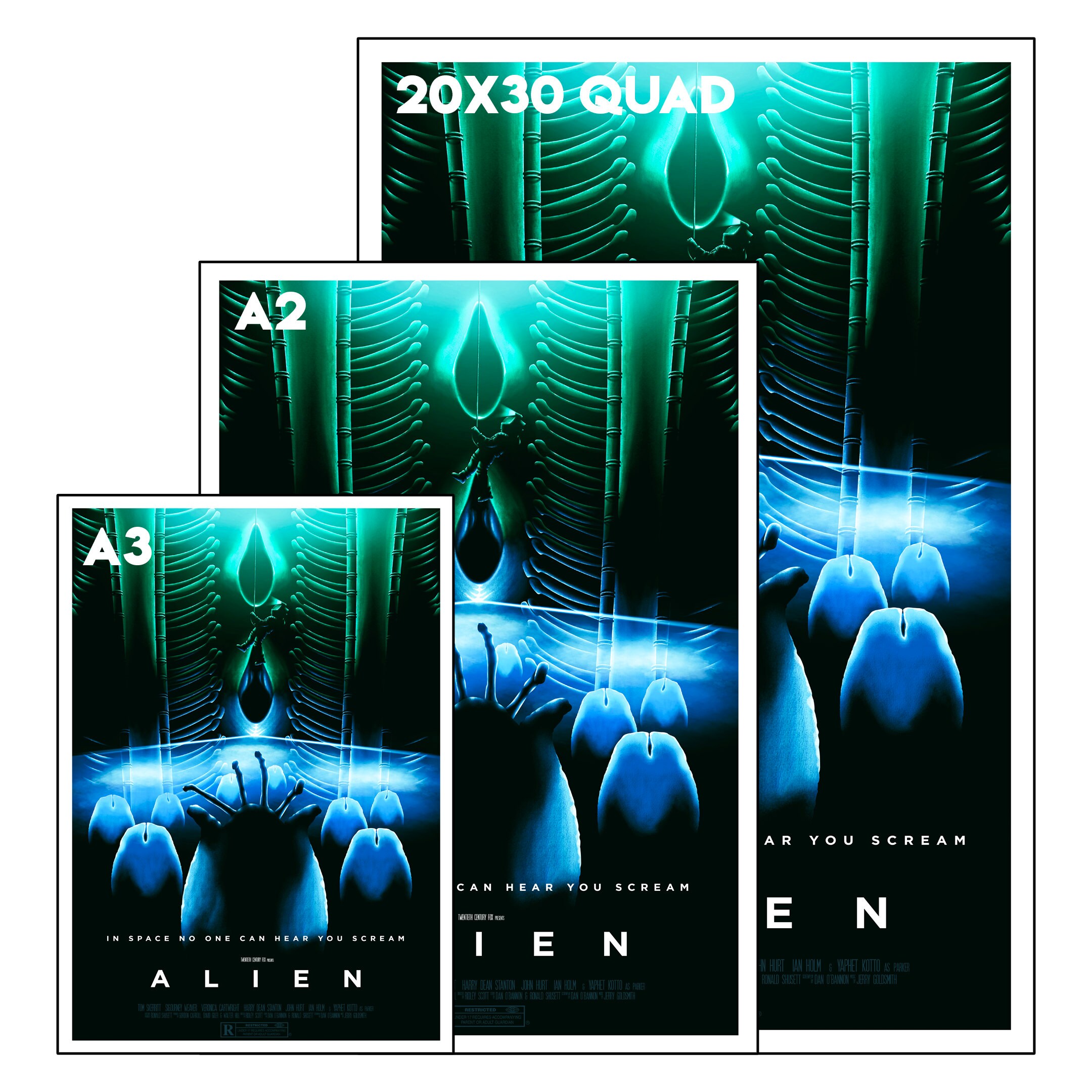 ALIEN Movie Poster - Etsy