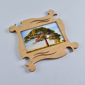 Puzzle Photo Frame SVG DXF Eps, Set of 3, CNC Picture Frames, Digital ...