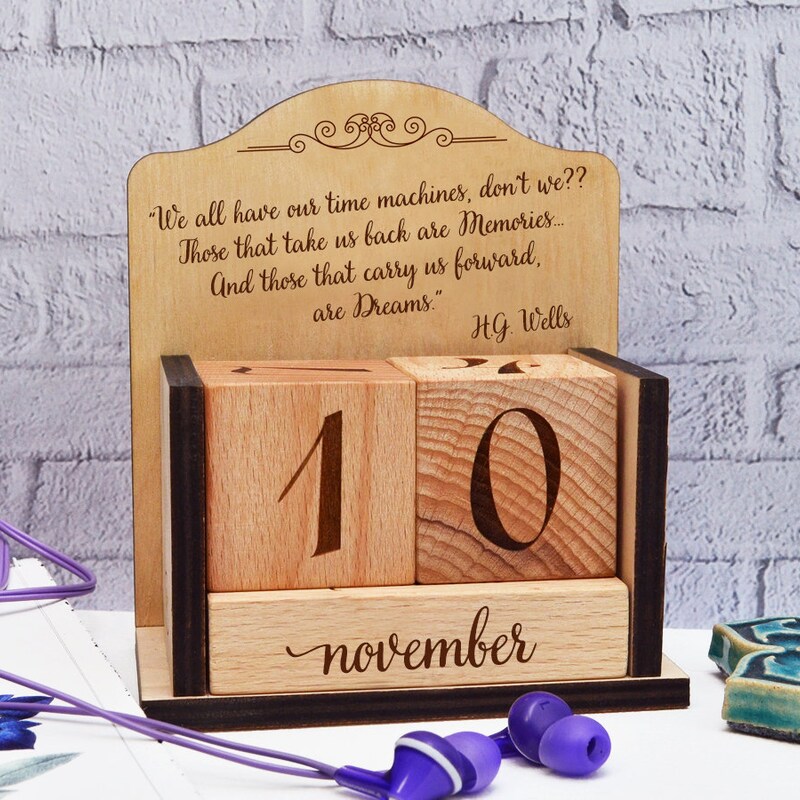 Block Calendar - Etsy