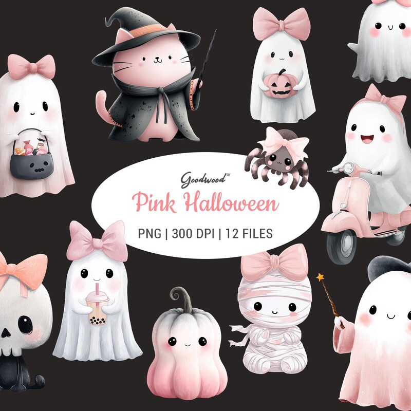 Pink Pumpkin Clipart - Etsy