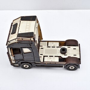 Car Transporter 3DBRT Wood Model 3D Constructor Kit Wood Puzzle Wood ...