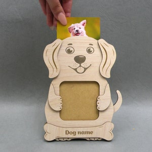 Personalised Pet Name Photo Frame SVG, Laser Cut Files DXF Cdr Eps Pdf ...