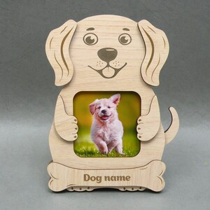 Personalised Pet Name Photo Frame SVG, Laser Cut Files DXF Cdr Eps Pdf ...