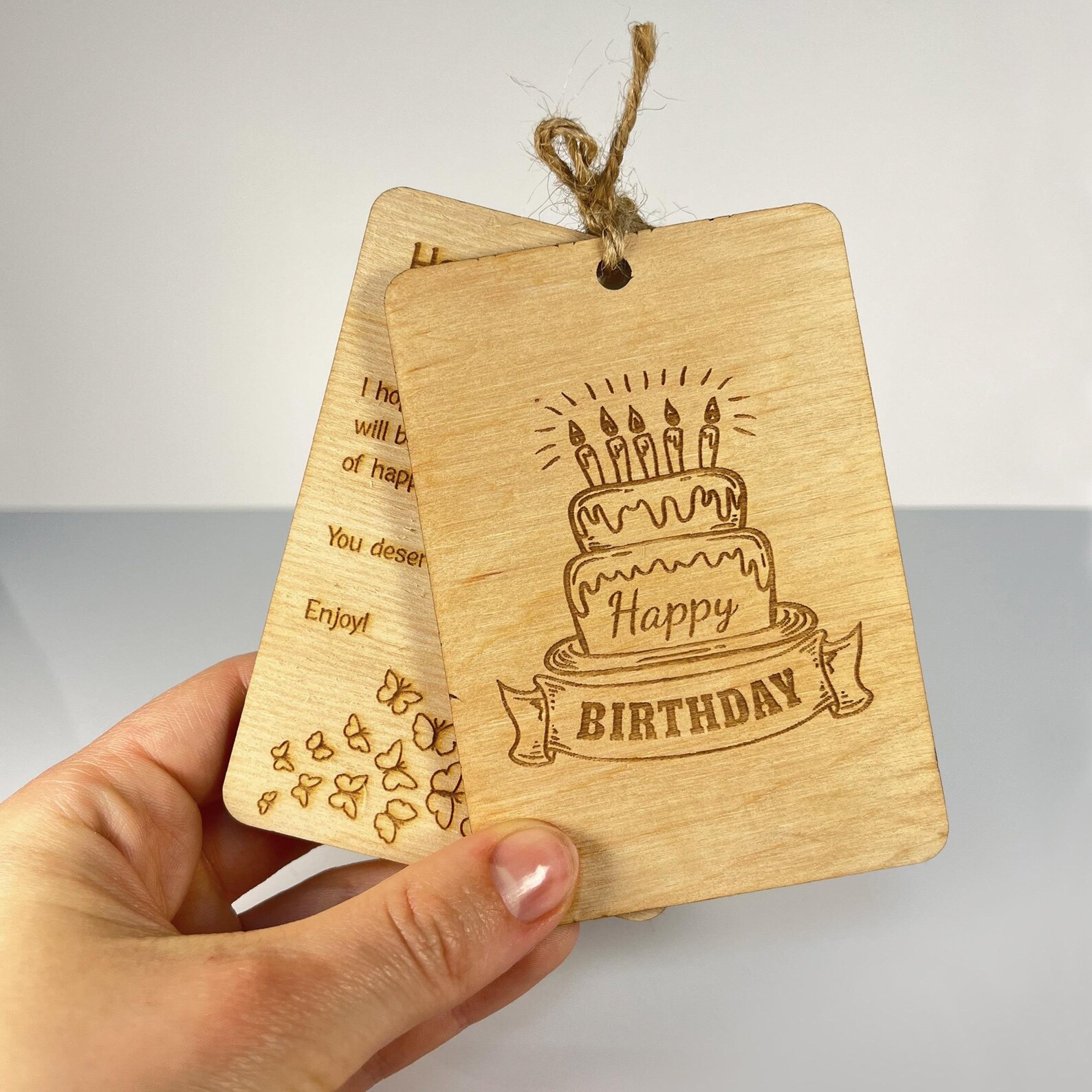 De Carte de joyeux anniversaire SVG DXF | de voeux d'anniversaire en ...