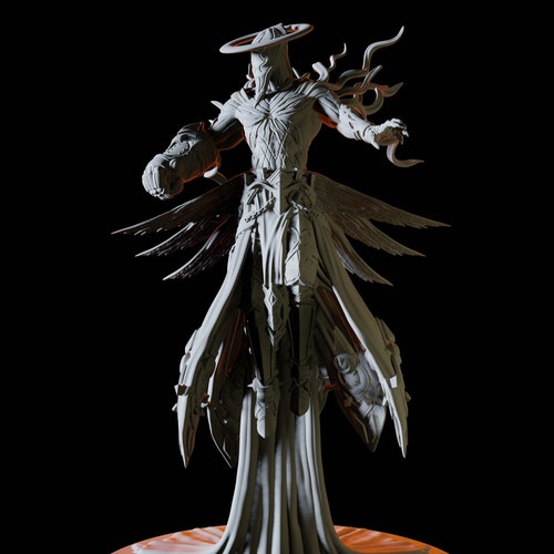 Fallen Celestial Miniature for D&D Dungeons and Dragons - Etsy