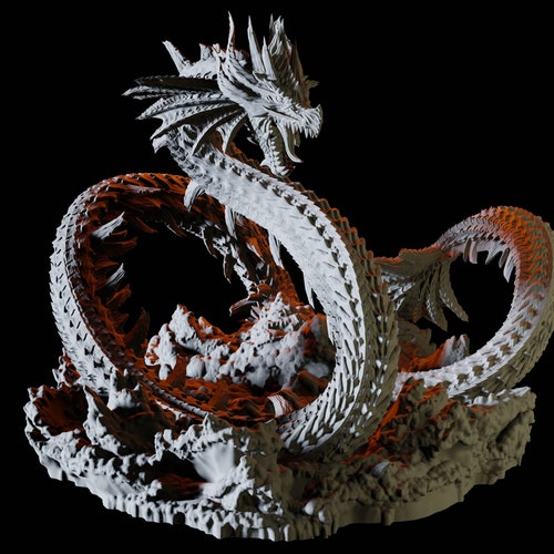 Asmodeus seated Miniature for Dungeons and Dragons - Etsy