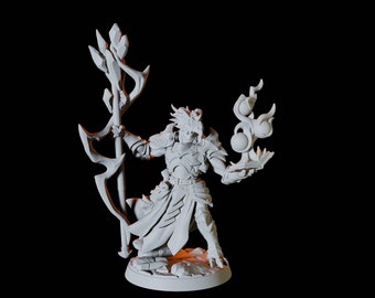 Goblin Wizard Mage Spellcaster Miniature for D&D, Dungeons and Dragons ...