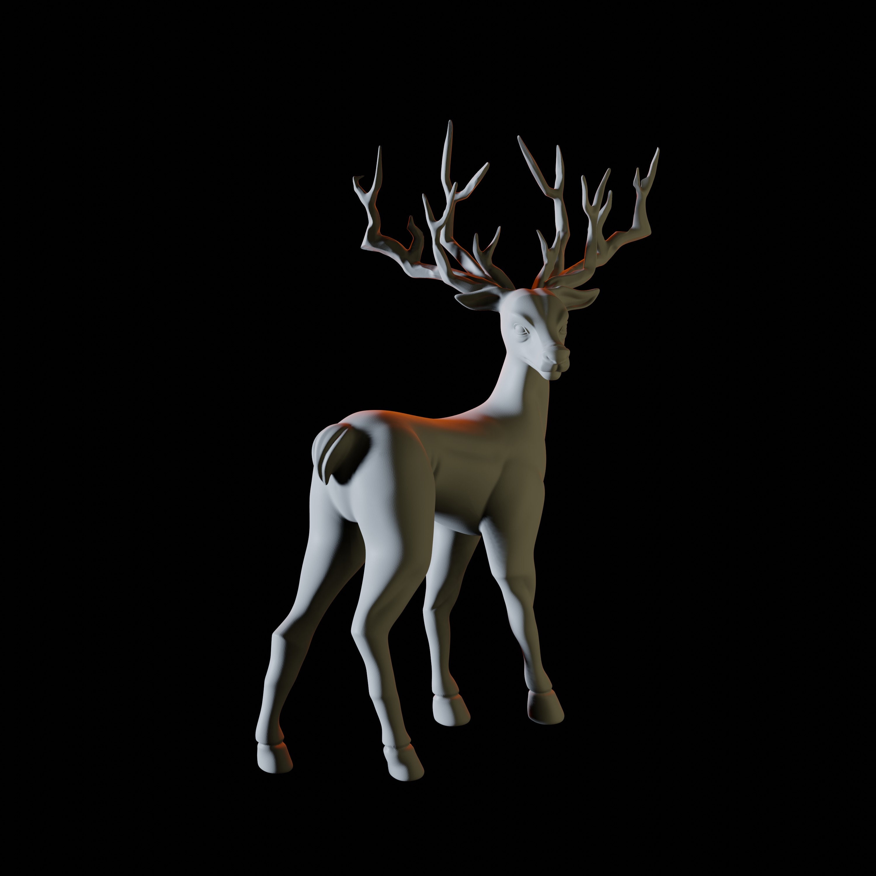 Deer Familiar Miniature for D&D Dungeons and Dragons - Etsy