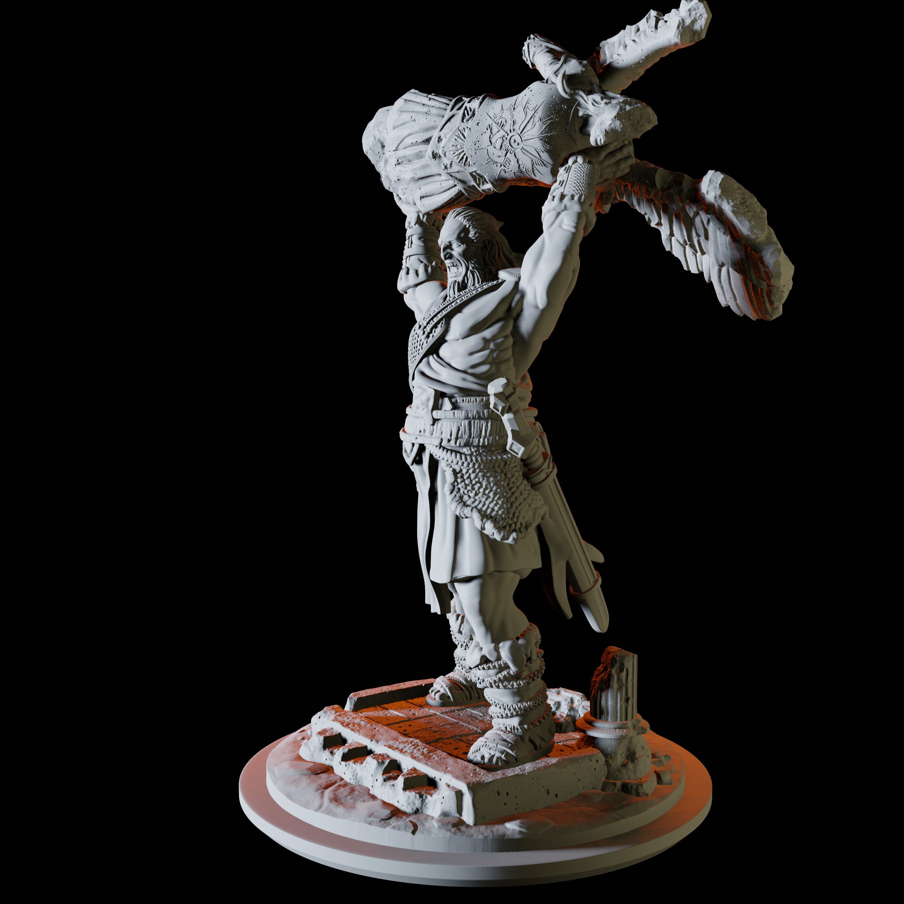 Empyrean Titan Paragon Miniature C for D&D, Dungeons and Dragons ...