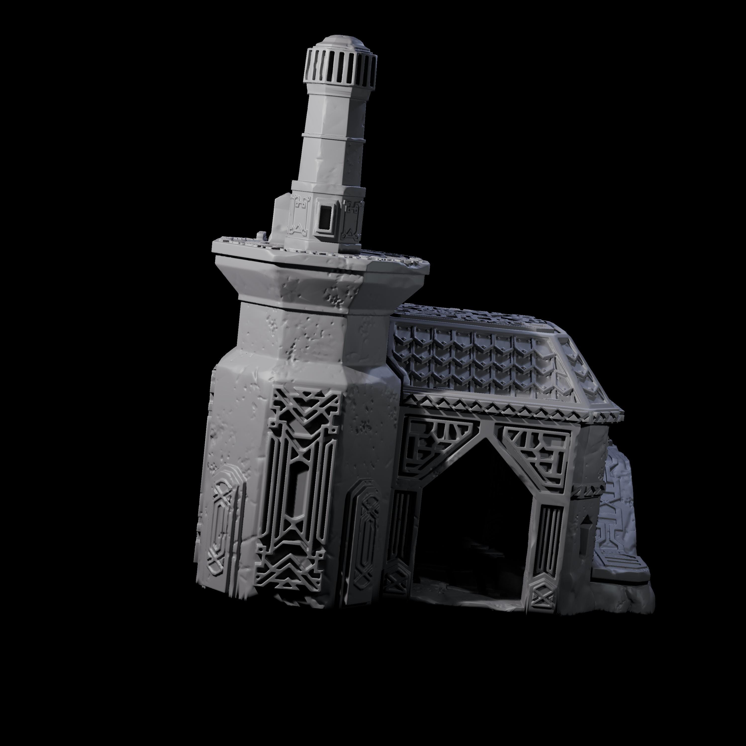 Dwarven Smelting House Building Scatter Terrain for D&D, Dungeons and ...