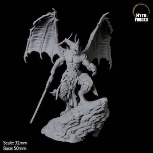 Taunting Horned Devil Miniature D for D&D, Dungeons and Dragons ...