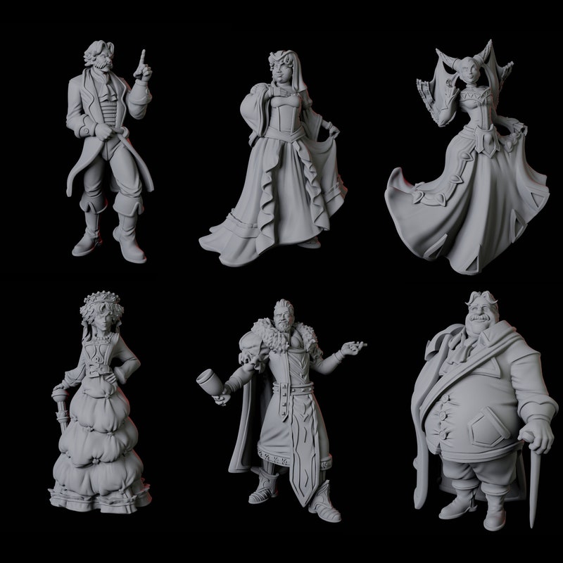 Victorian Minis Dnd - Etsy UK