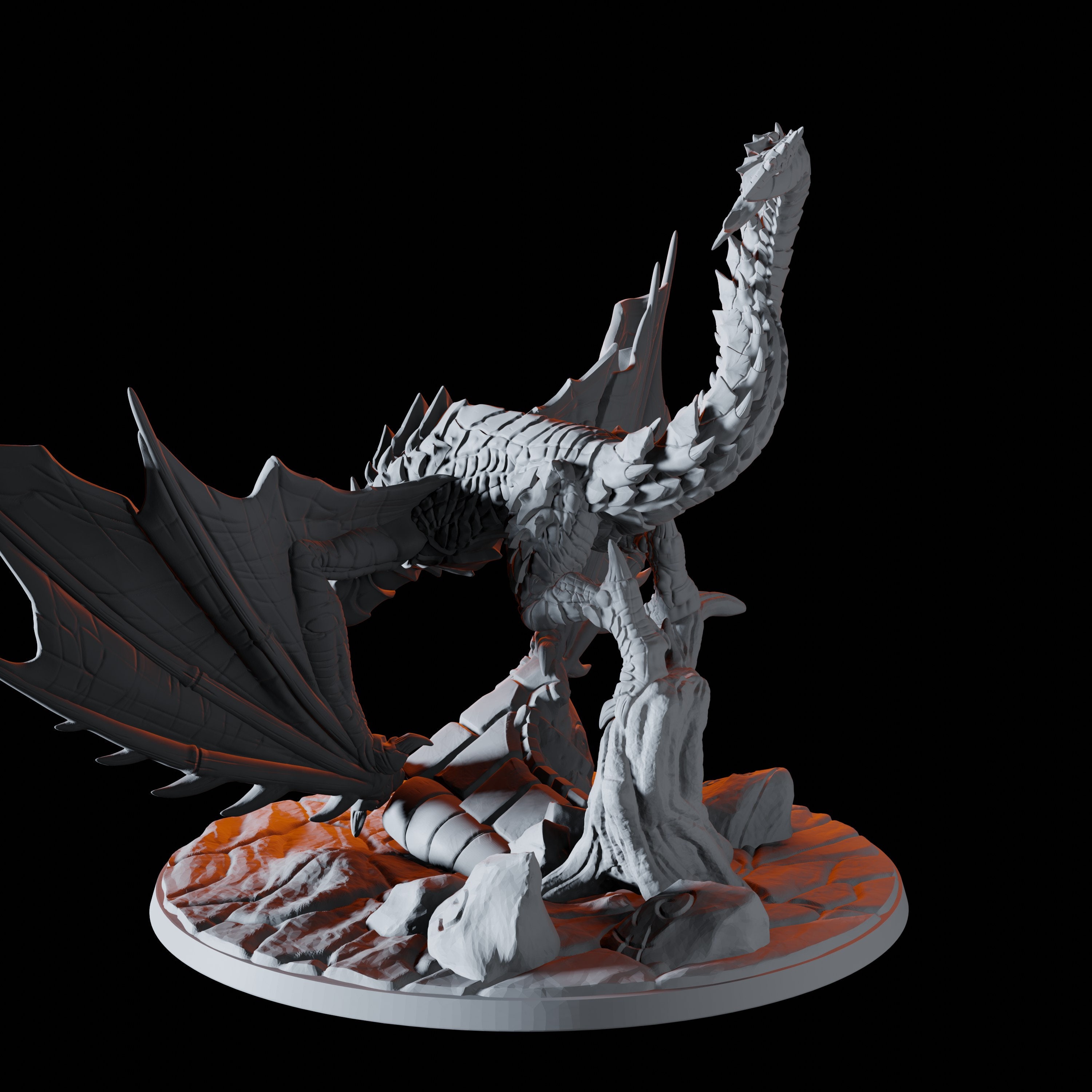 Wyvern Miniature for D&D Dungeons and Dragons Pathfinder and | Etsy