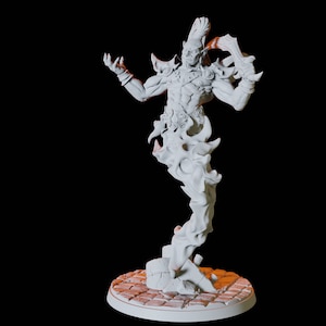 Male Djinni Miniature for D&D, Dungeons and Dragons, Pathfinder and ...