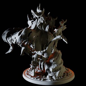Undead Skeleton King Miniature for D&D, Dungeons and Dragons ...