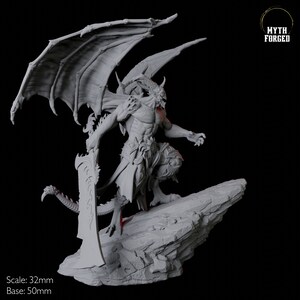 Taunting Horned Devil Miniature D for D&D, Dungeons and Dragons ...