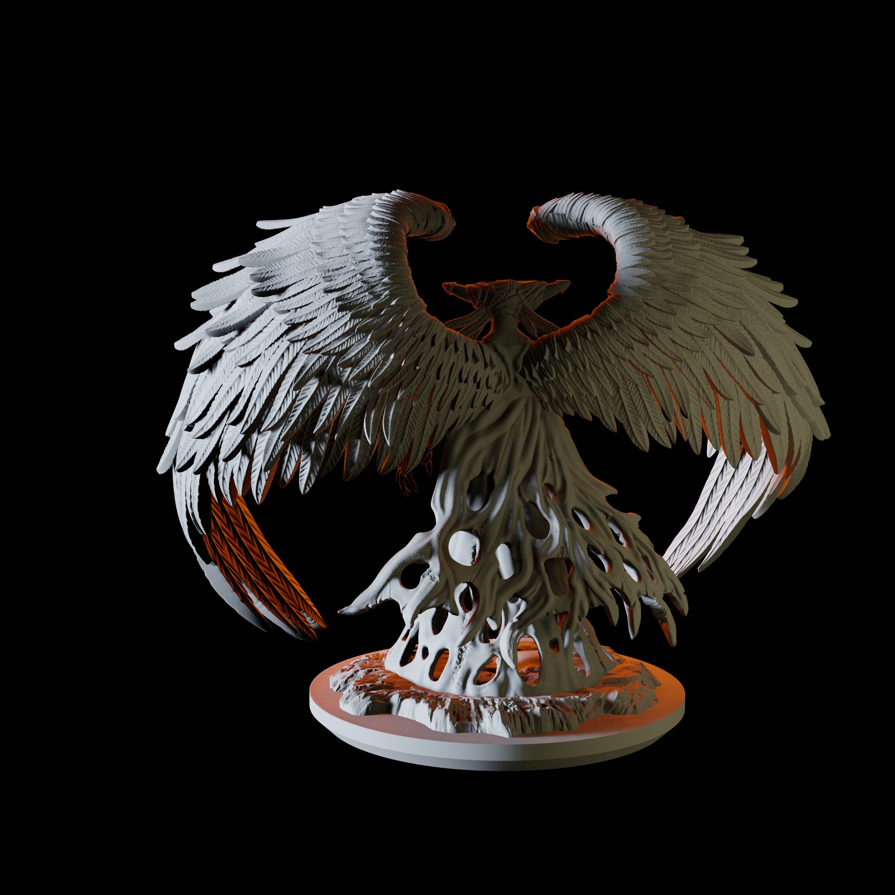 Fallen Celestial Miniature for D&D Dungeons and Dragons | Etsy