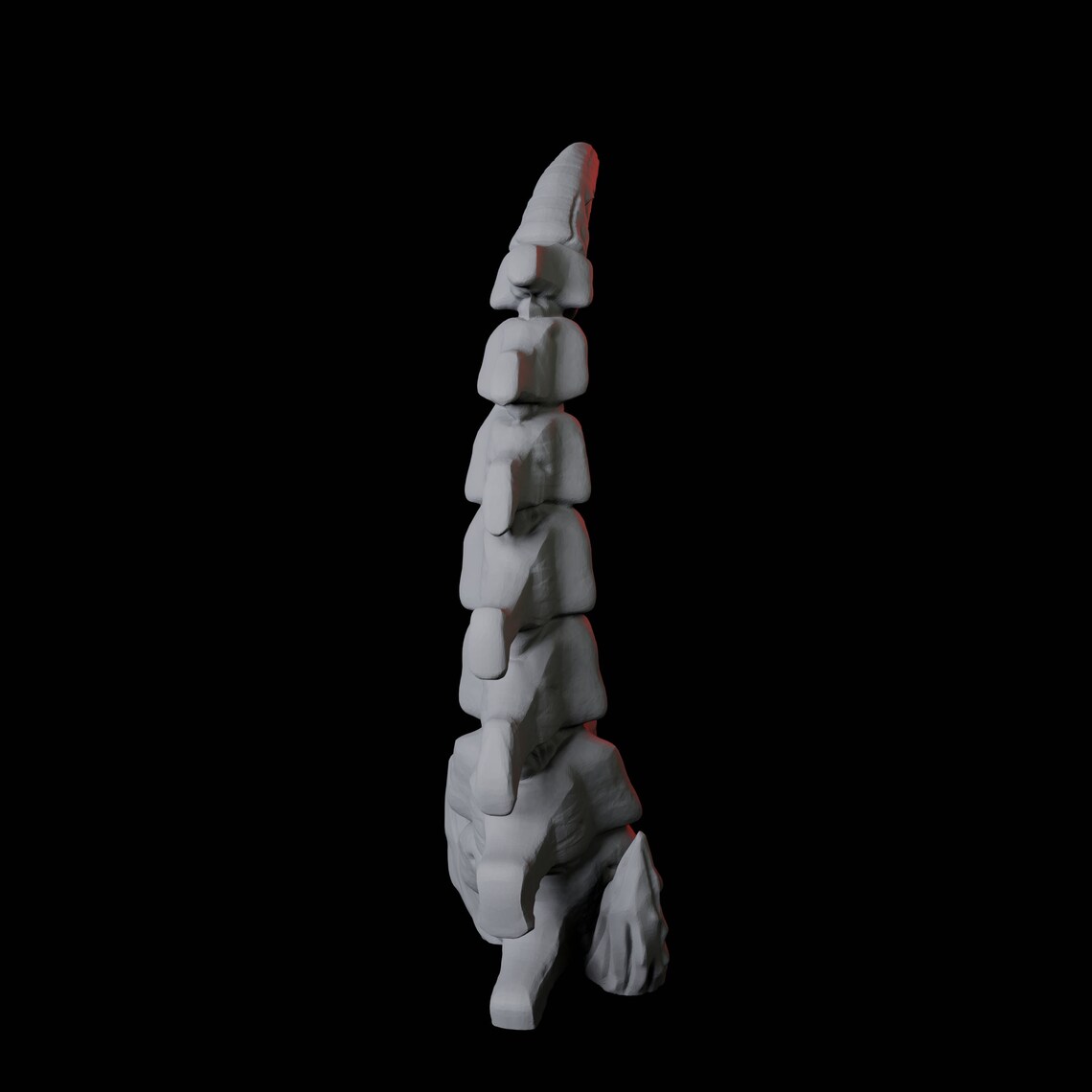 Imposing Bone Spire B Miniature for D&D, Dungeons and Dragons ...