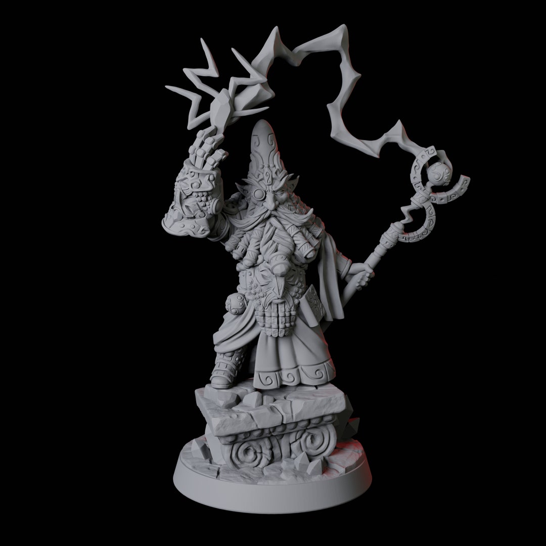 Gnome King Boss Miniature for D&D, Dungeons and Dragons, Pathfinder and ...