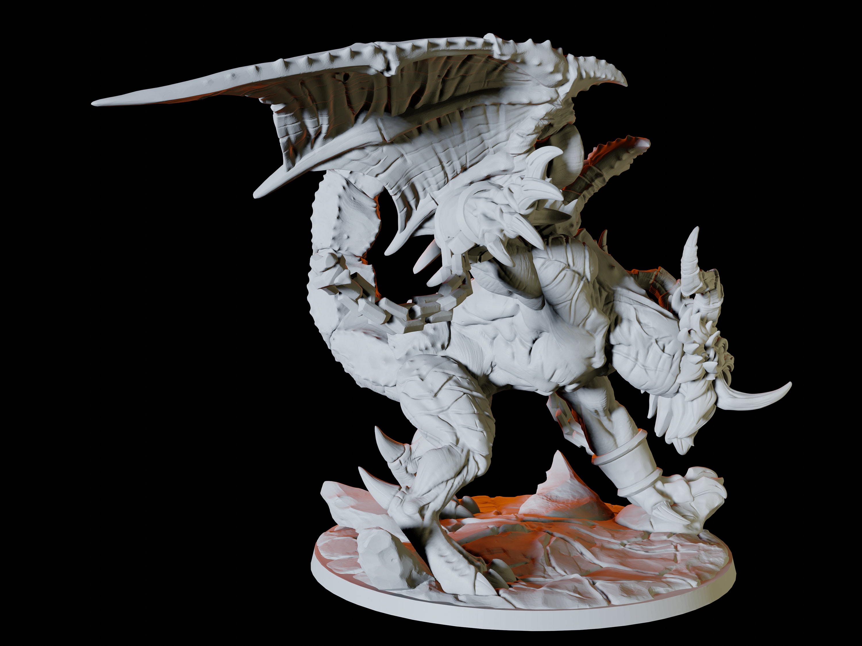 Manticore Miniature for D&D Dungeons and Dragons Pathfinder - Etsy UK
