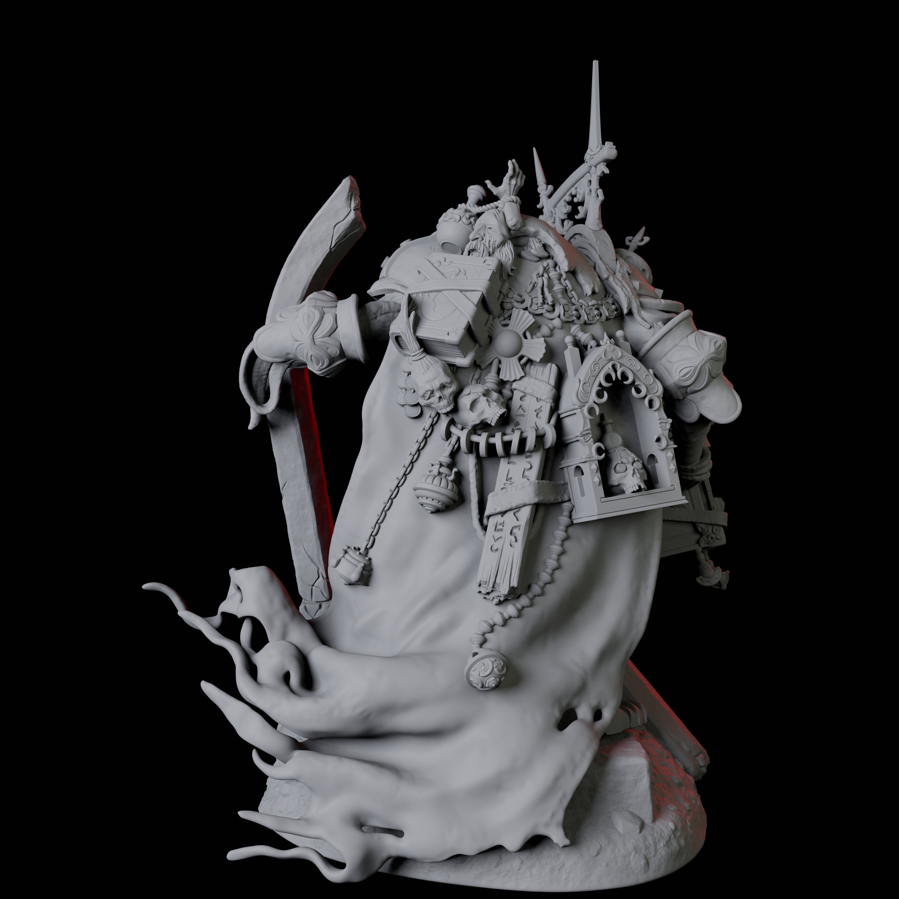 Undead Cultist C Miniature for D&D Dungeons and Dragons - Etsy UK