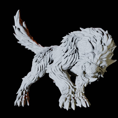Garm Wolf for Dungeons and Dragons - Etsy