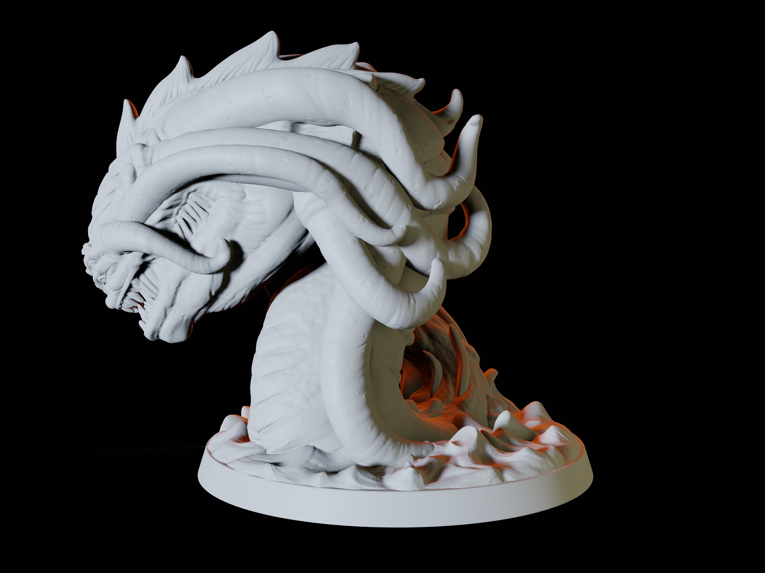 Aboleth Miniature for D&D Dungeons and Dragons Pathfinder | Etsy